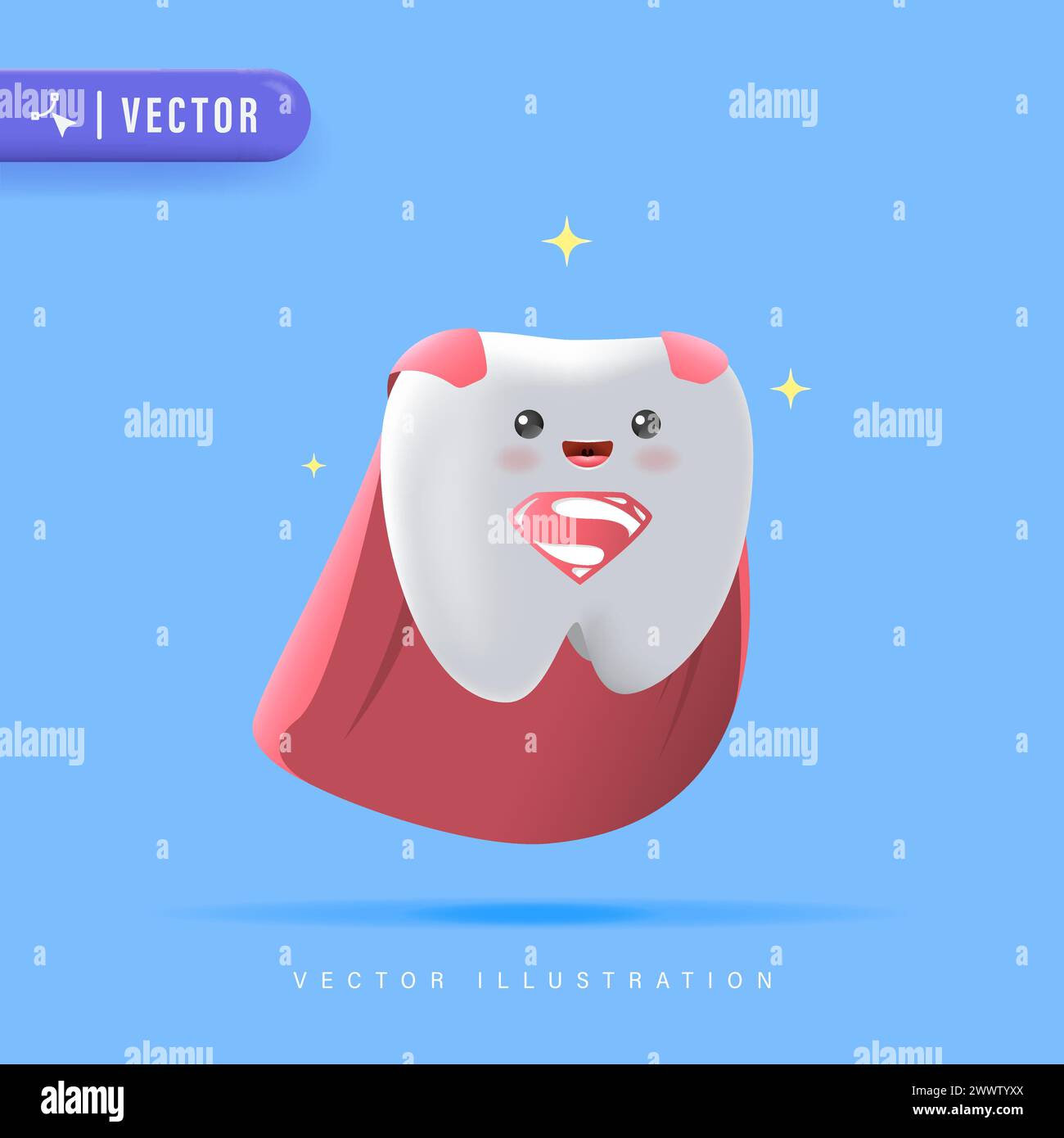 Dentist and mouth comic hi-res stock photography and images - Alamy