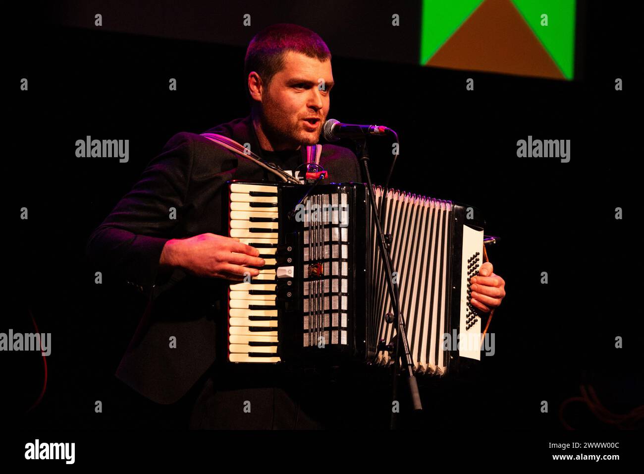 Edinburgh, Scotland, UK. 25th Mar, 2024. Callum Easter performing at ...