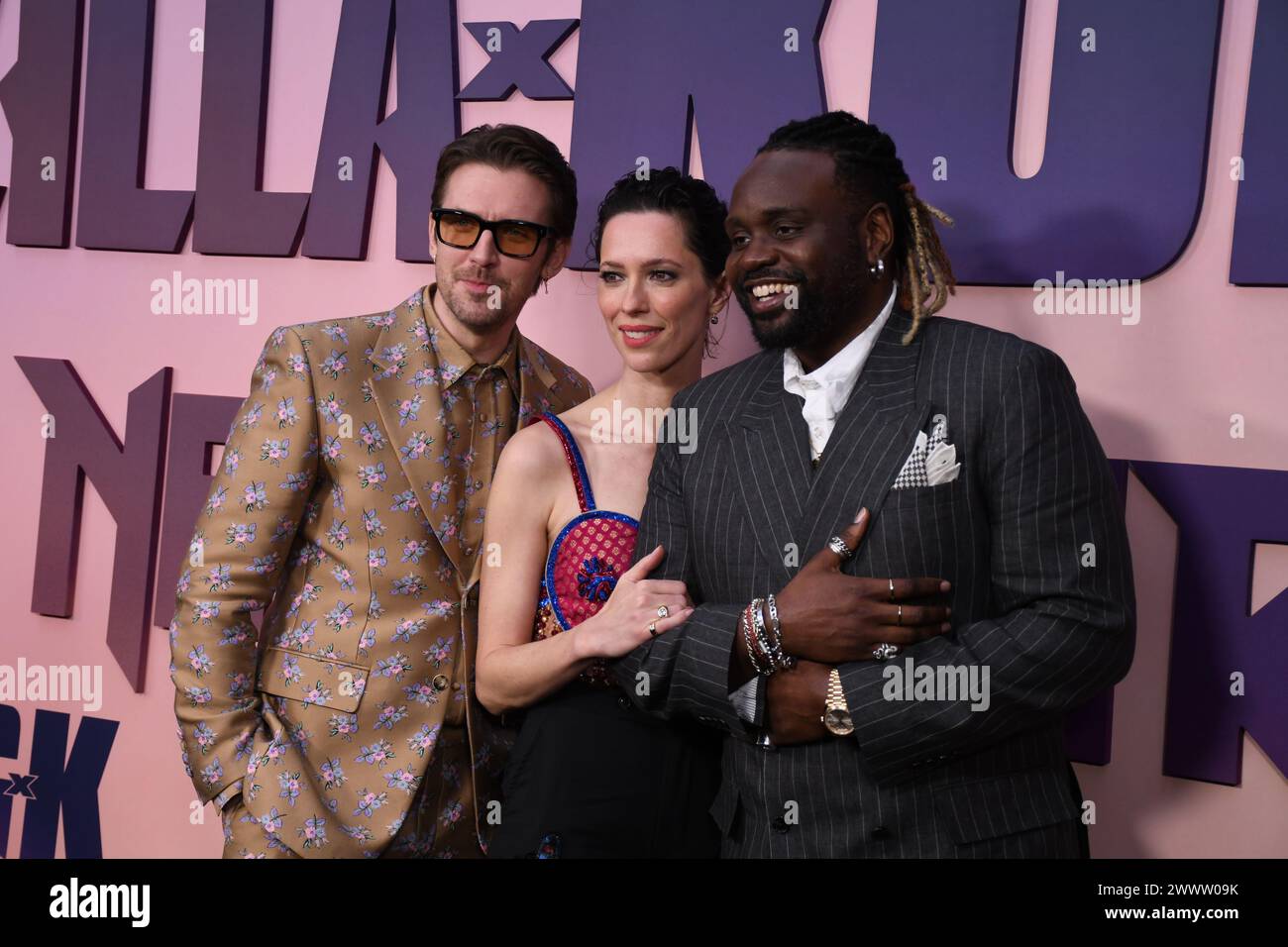 Hollywood, California, USA 25th March 2024 (L-R) Actor Dan Curtis ...