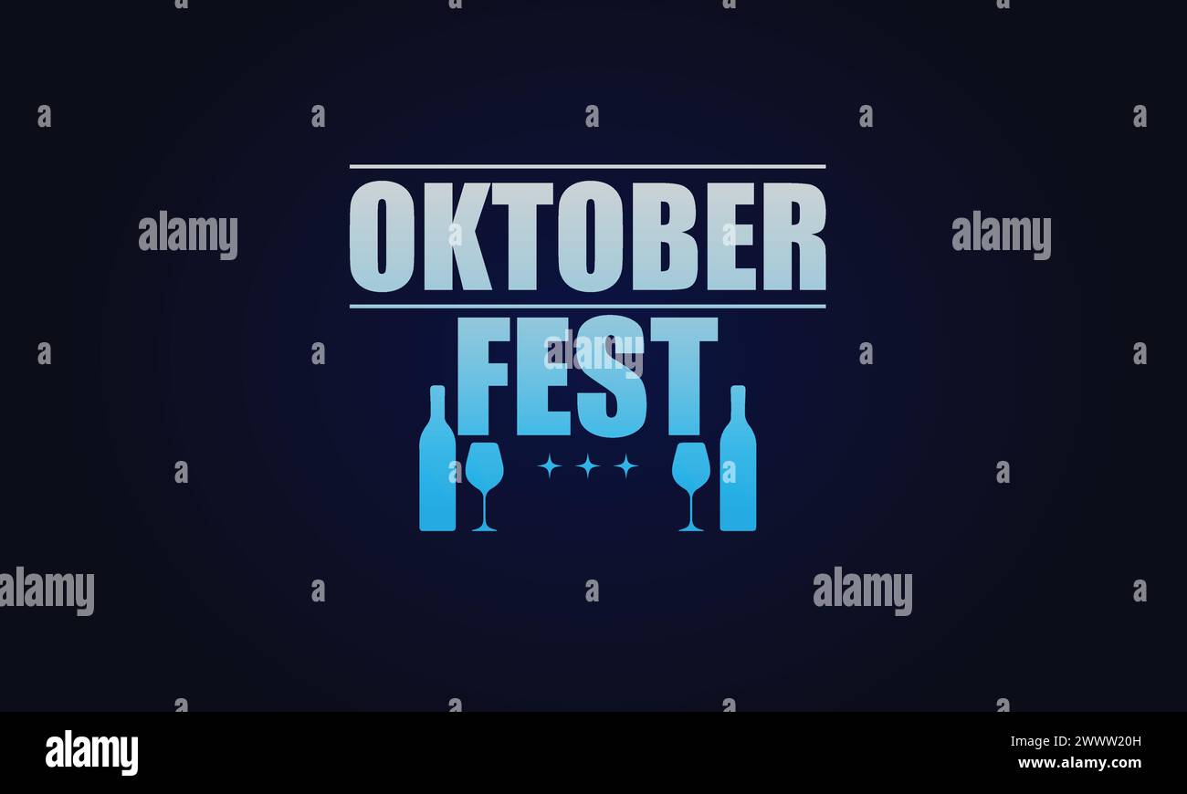 Celebrate Oktoberfest with Stylish Text design Stock Vector Image & Art ...