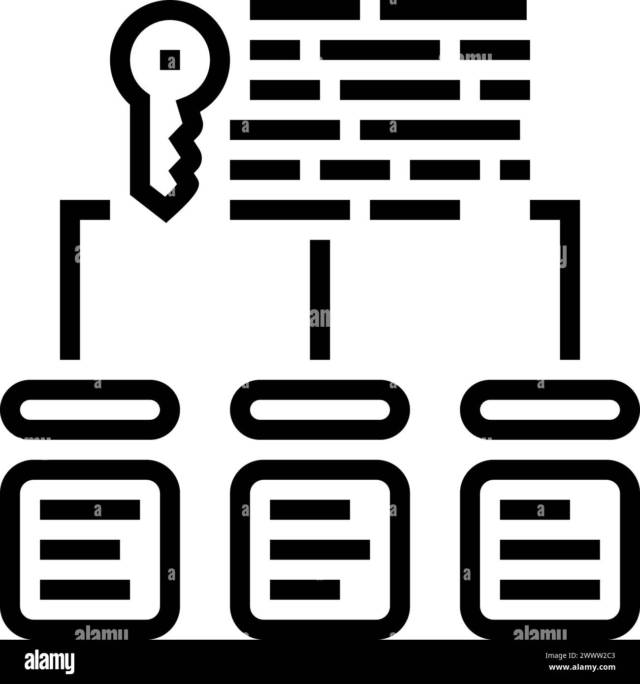 Clustering icons hi-res stock photography and images - Alamy