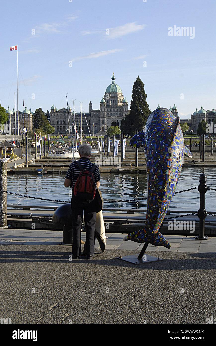 VICTORIA /BRITISH COLUMBIA / CANADA Daily life at Victoria city ...