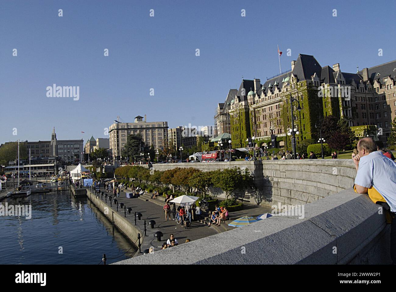 VICTORIA /BRITISH COLUMBIA / CANADA Daily life at Victoria city ...