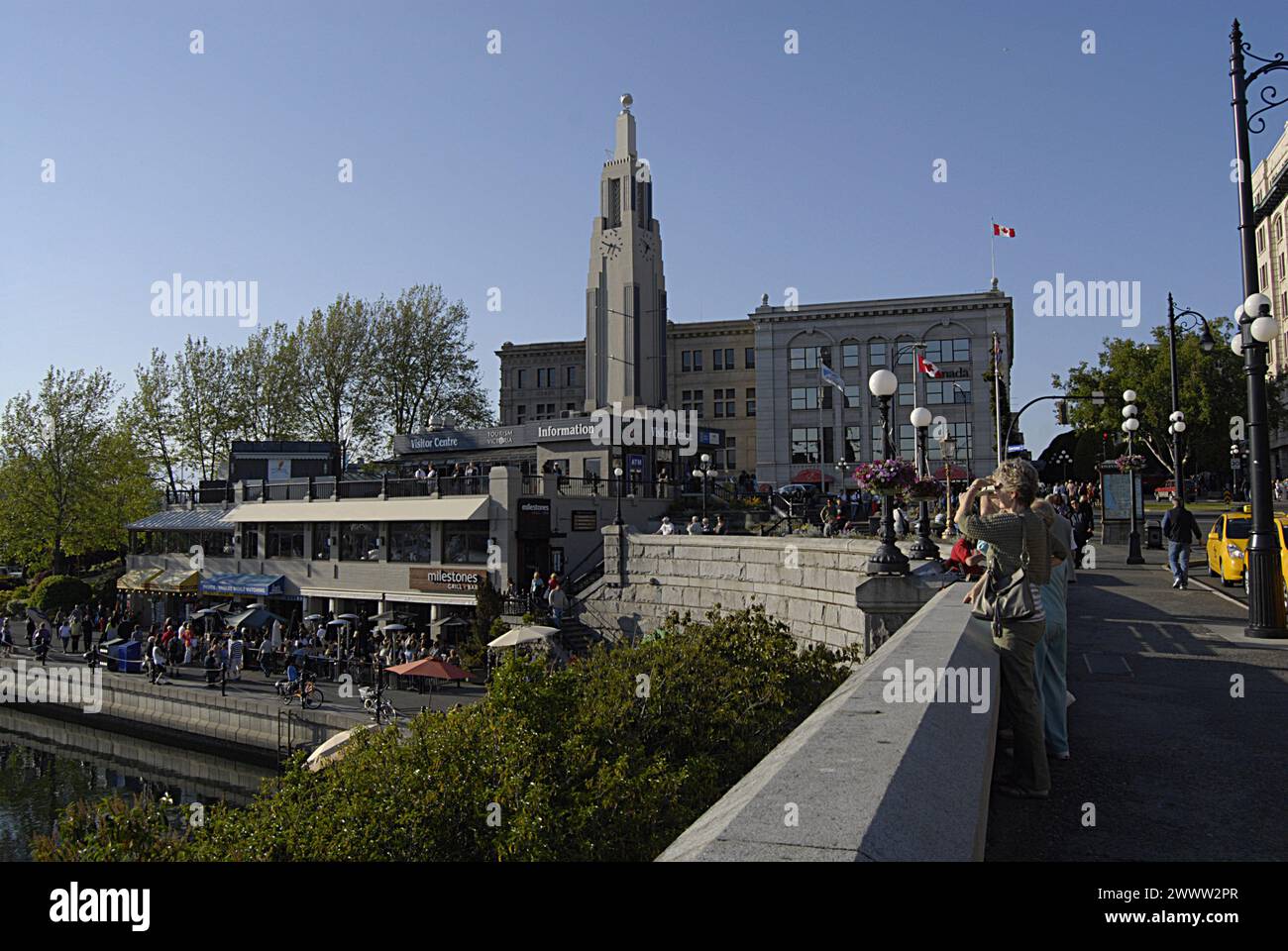 VICTORIA /BRITISH COLUMBIA / CANADA Daily life at Victoria city ...