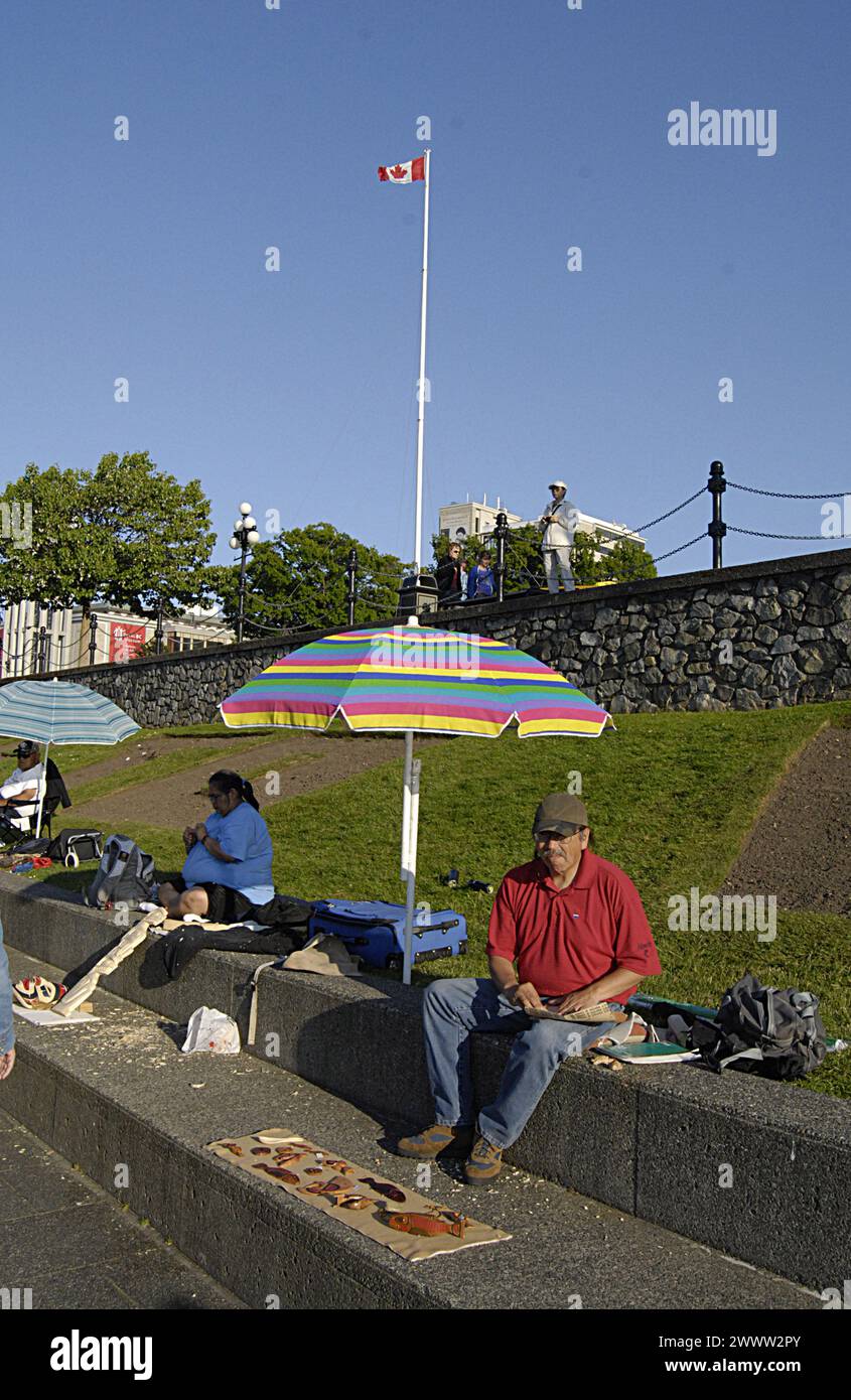 VICTORIA /BRITISH COLUMBIA / CANADA Daily life at Victoria city ...