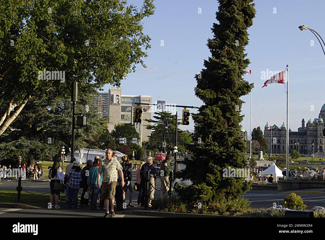 VICTORIA /BRITISH COLUMBIA / CANADA Daily life at Victoria city ...