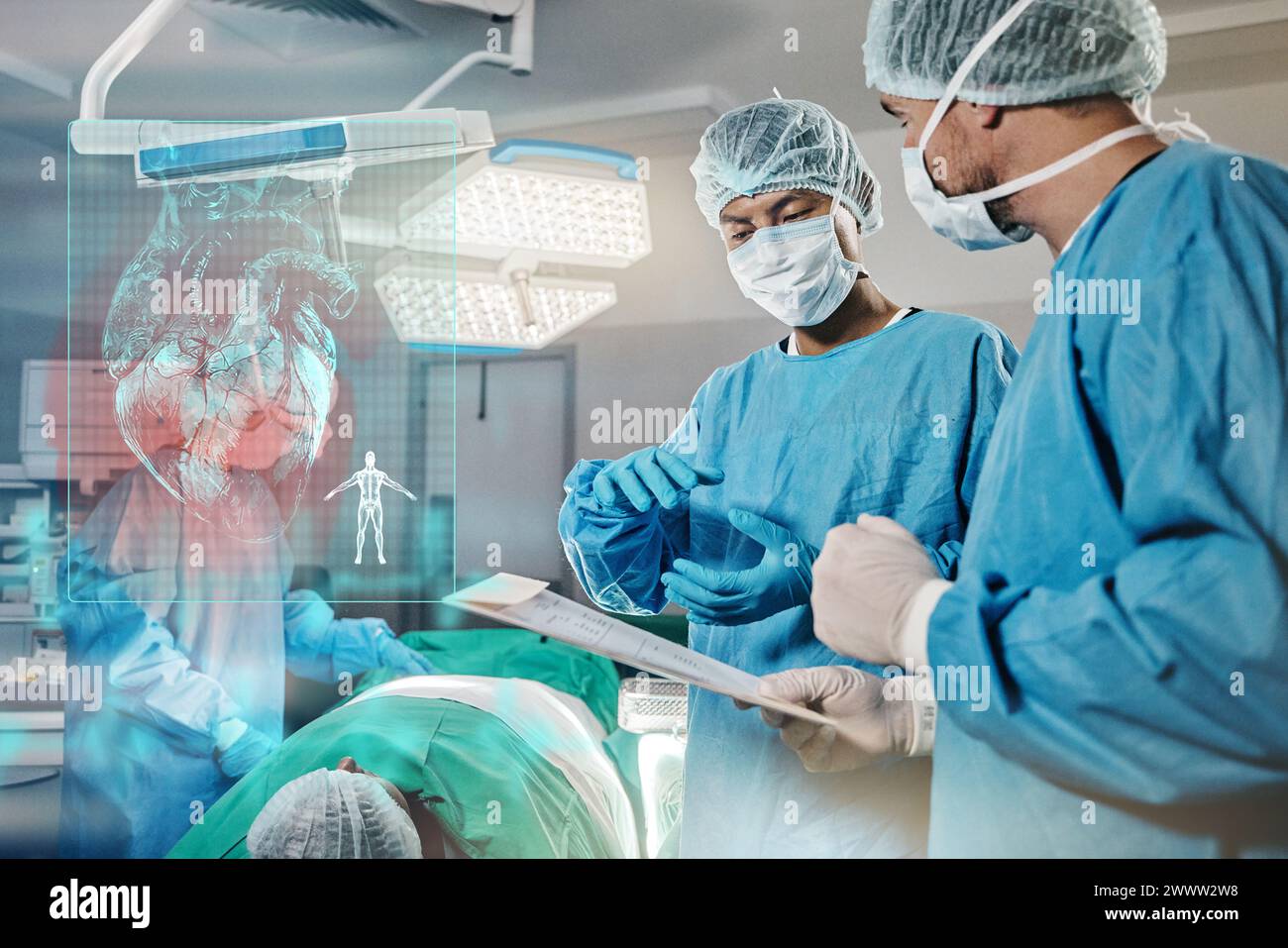 Open heart surgery in hospital hi-res stock photography and images - Alamy