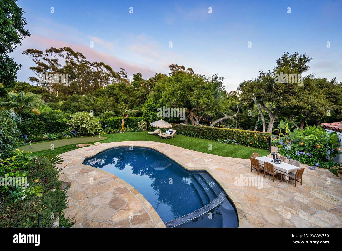 Backyard sunbathing hi-res stock photography and images - Alamy