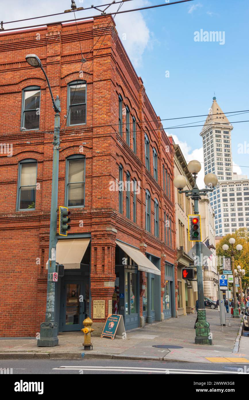 The Klondike Gold Rush National Historical Park in Seattle, Washington ...