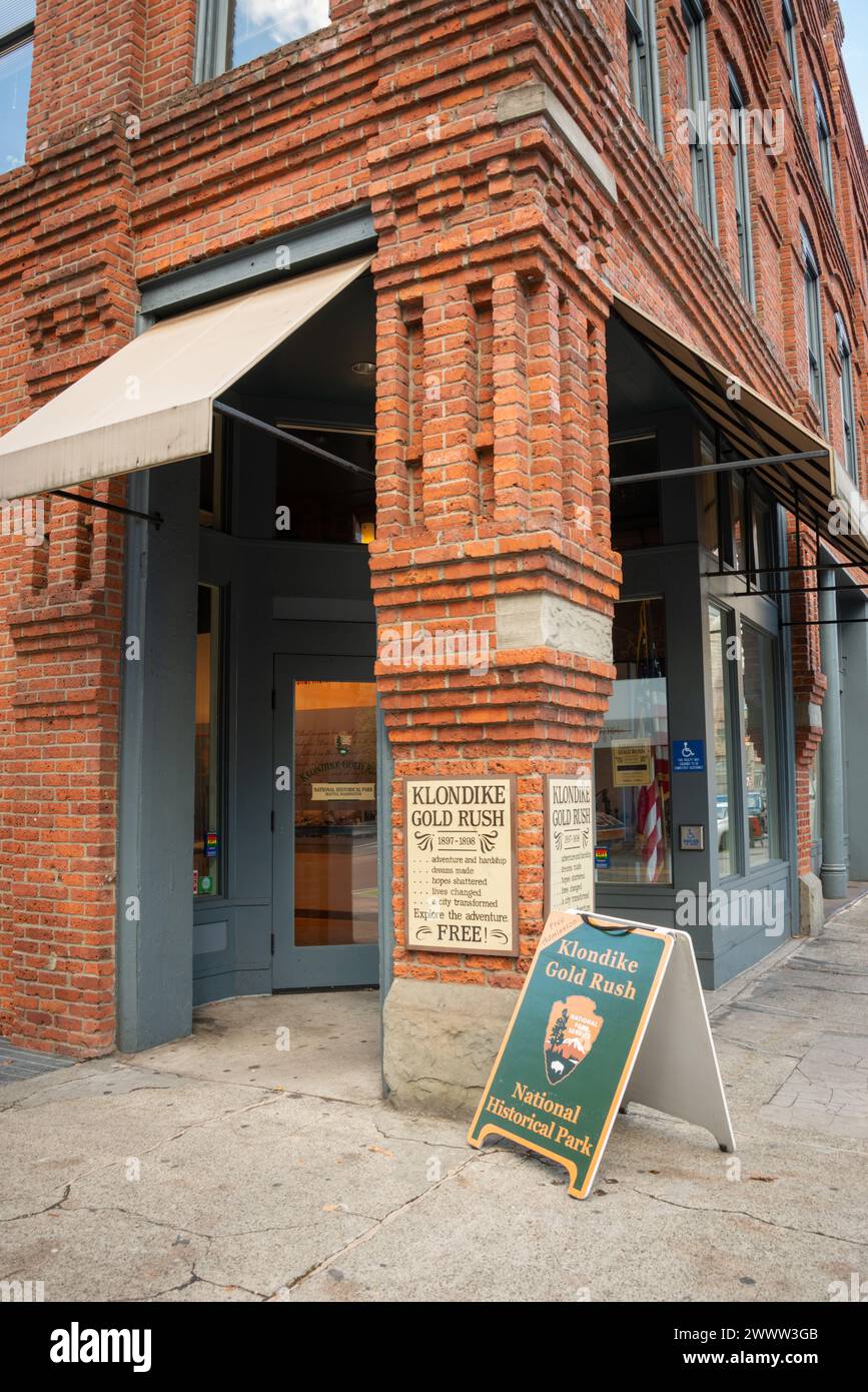 The Klondike Gold Rush National Historical Park in Seattle, Washington ...