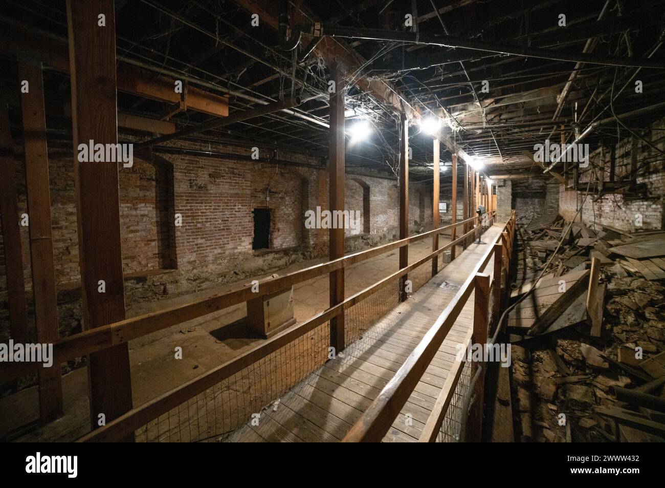 The Seattle Underground, Network of underground passageways and ...