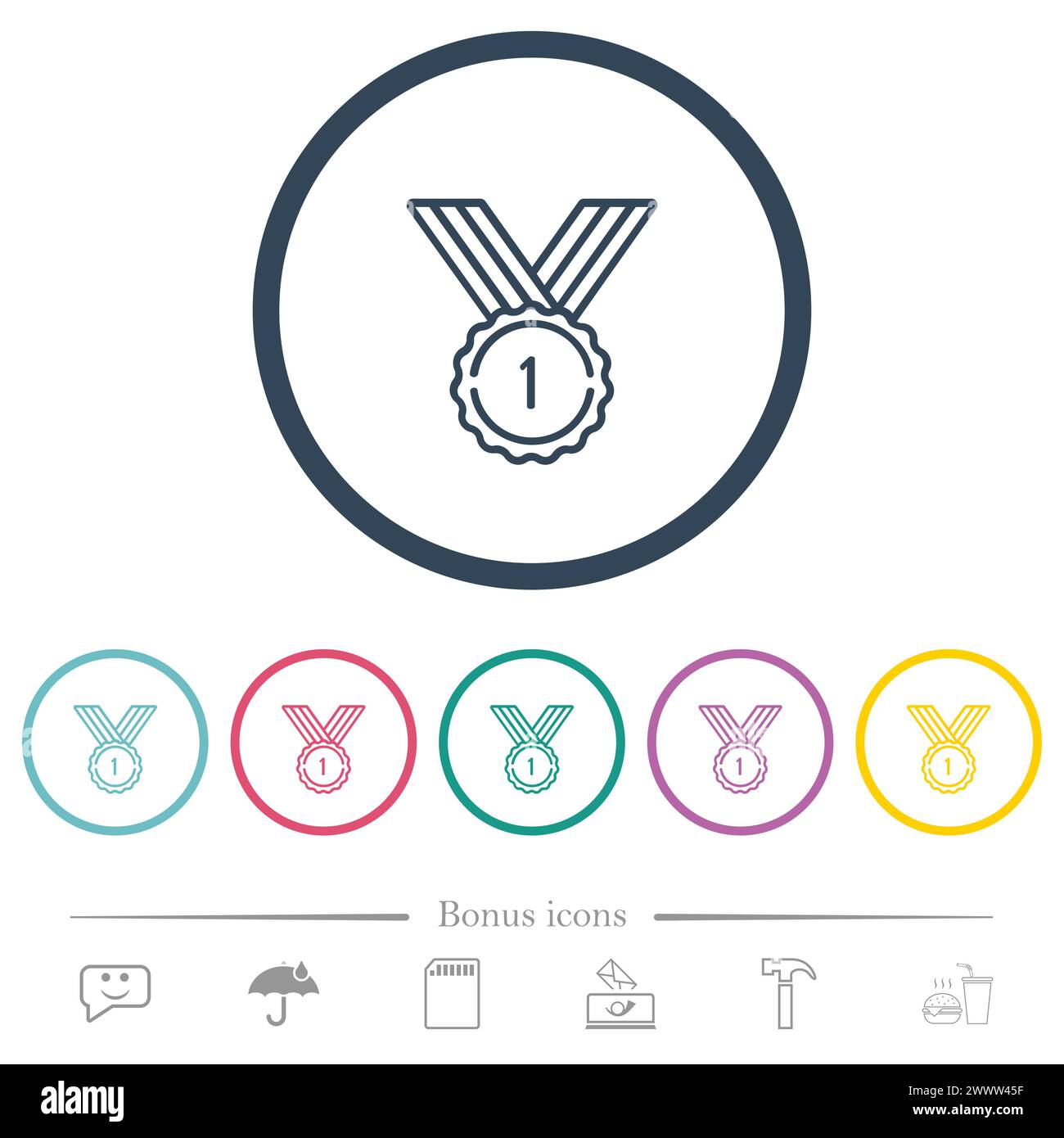 Goldmedal Stock Vector Images - Alamy