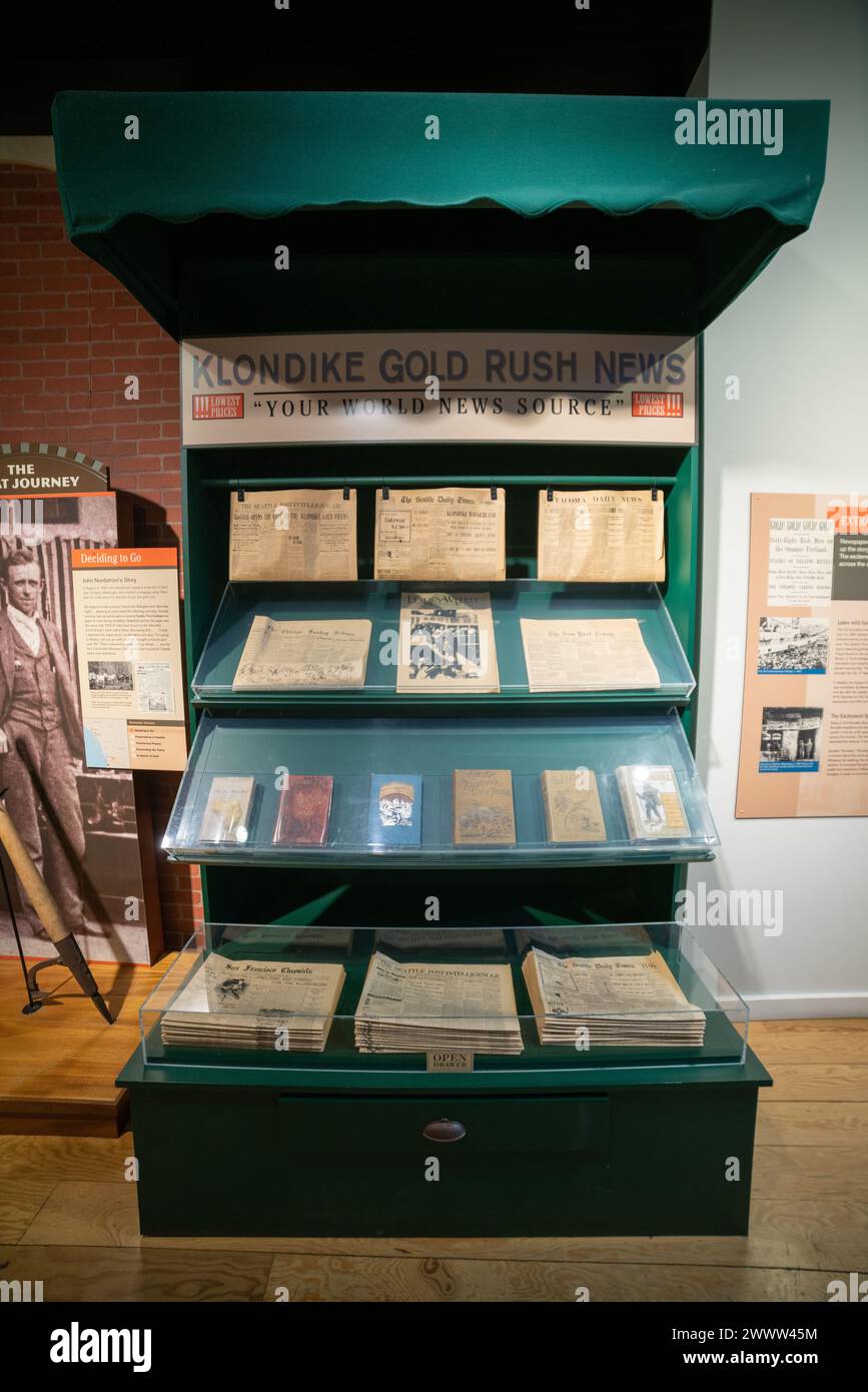 The Klondike Gold Rush National Historical Park in Seattle, Washington ...