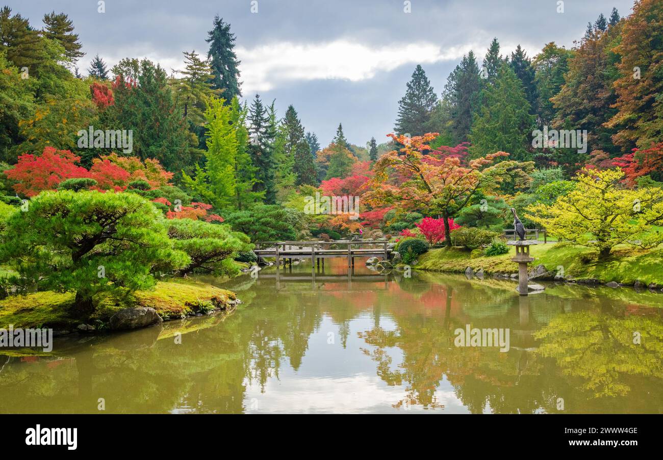 The Washington Park Arboretum, Botanic Gardens in the City of Seattle ...
