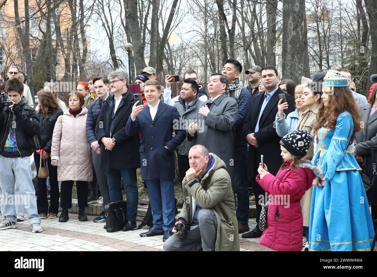 Non Exclusive: KYIV, UKRAINE - MARCH 23, 2024 - Participants of the ...