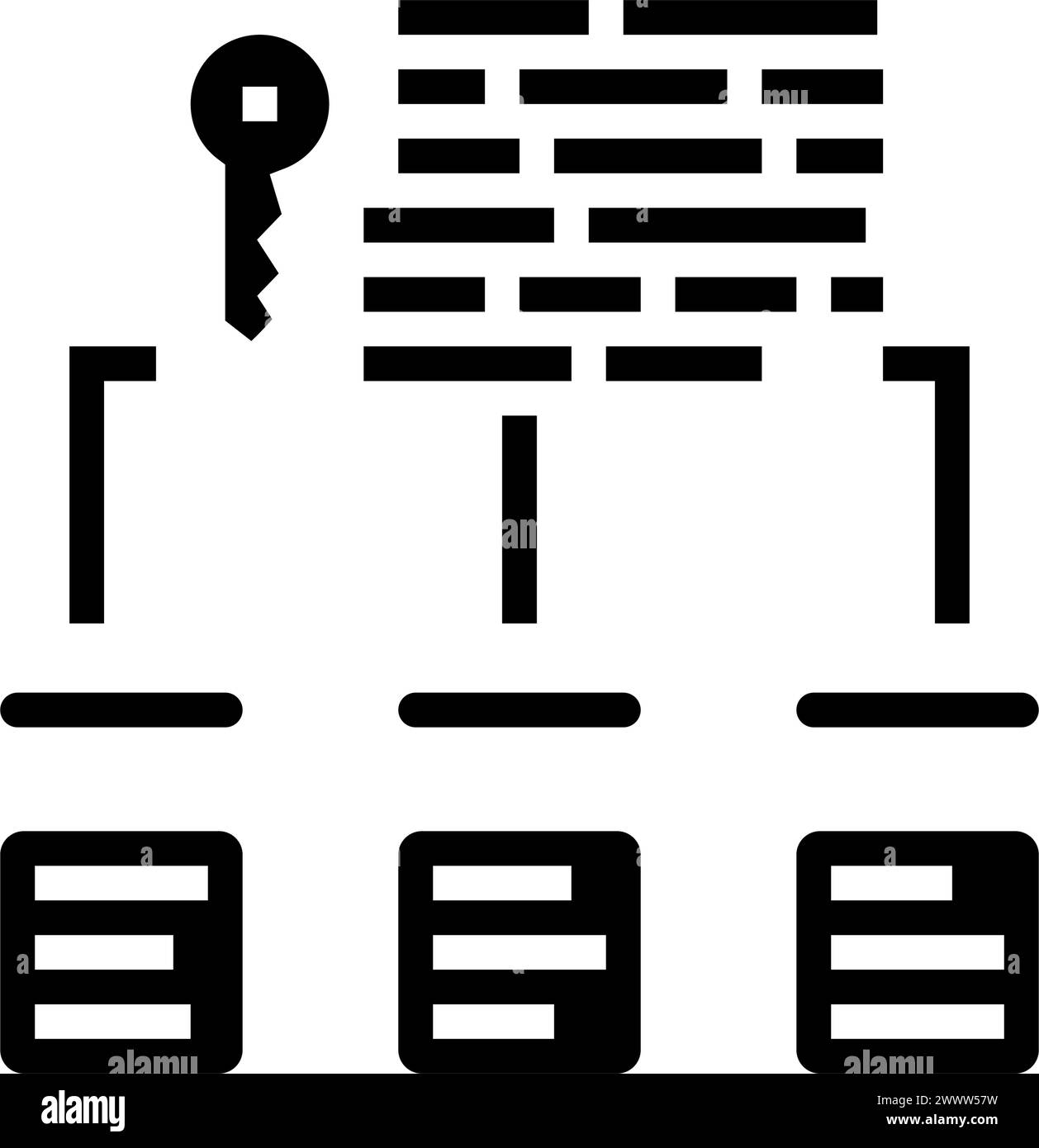 Clustering icons hi-res stock photography and images - Alamy