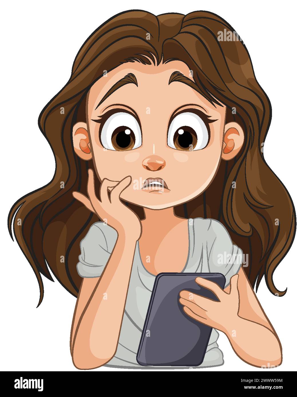 Decision making child Stock Vector Images - Alamy