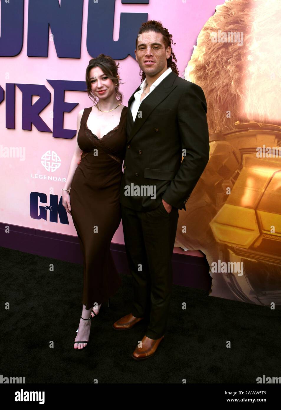 Hollywood, California, USA 25th March 2024 Actress Katelyn Nacon and Actor Xavier Jimenez attend ...