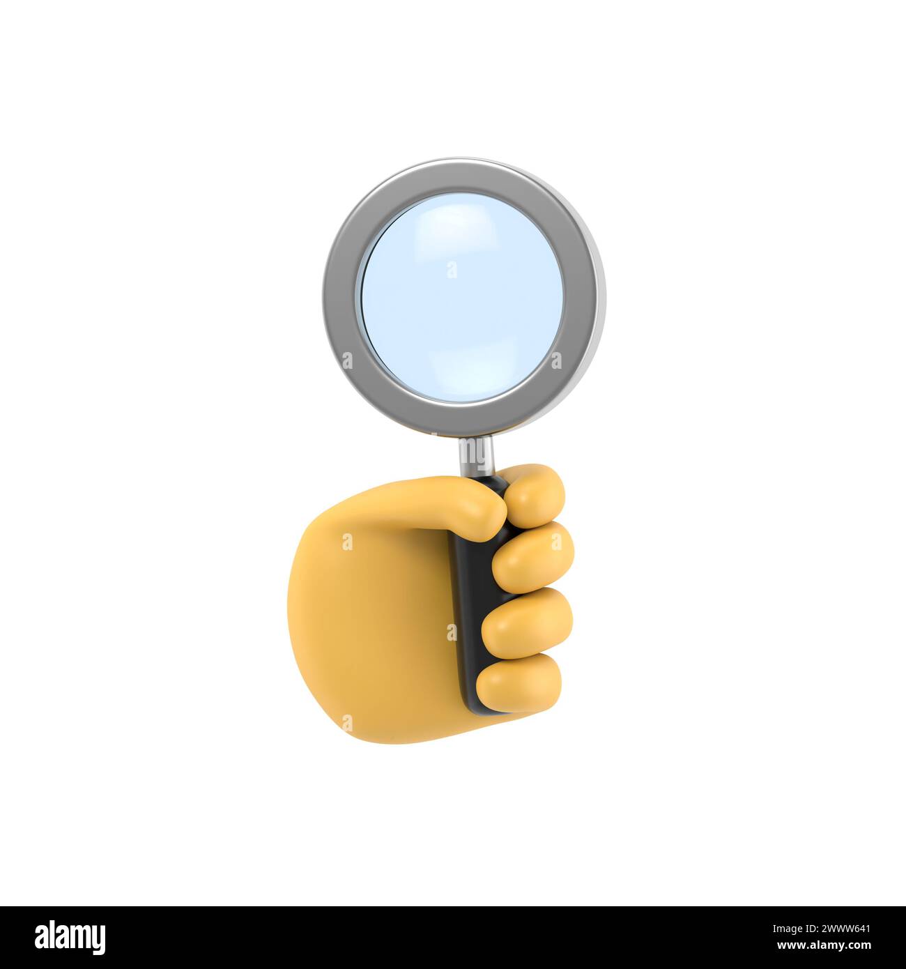Scientist magnifying glass cartoon hi-res stock photography and images ...