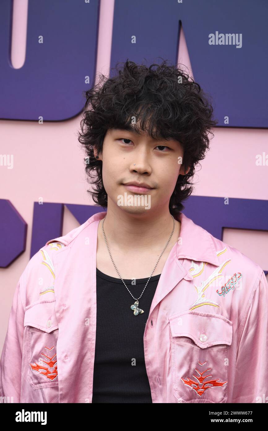 Hollywood, California, USA 25th March 2024 Justin Yi attends Warner ...