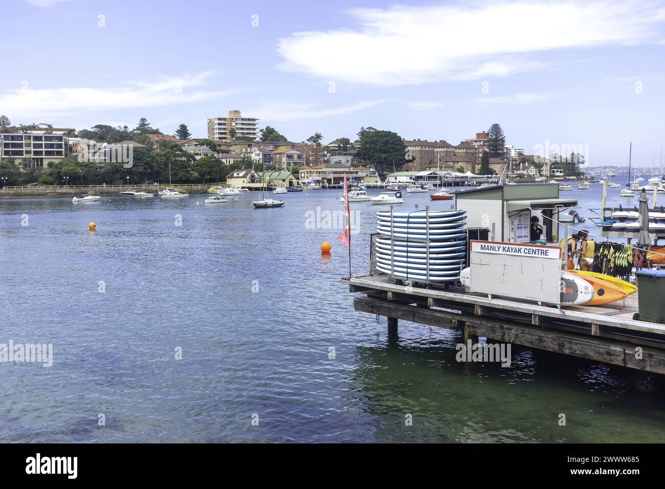 East Side Pier, Manly Kayak Centre, East Manly Cove Beach, Manly, North ...