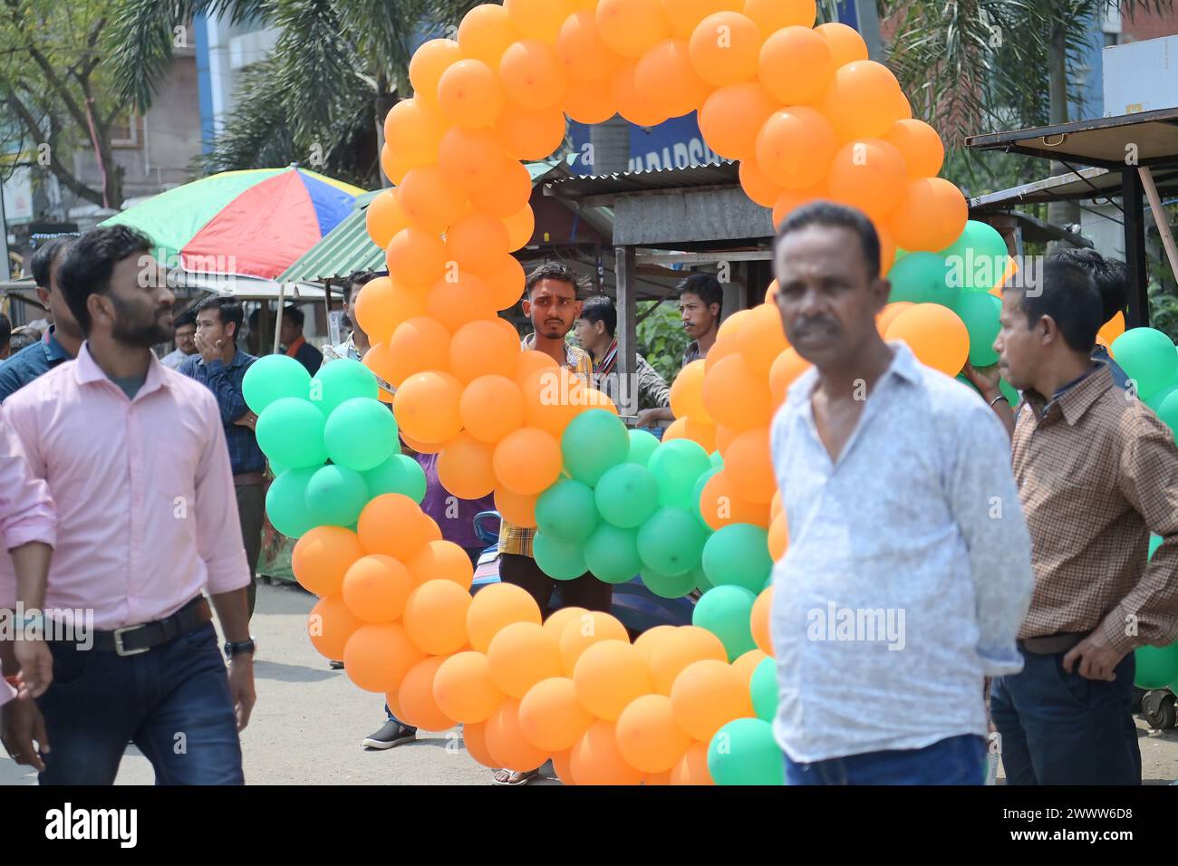 Indian campaign trail hi-res stock photography and images - Alamy