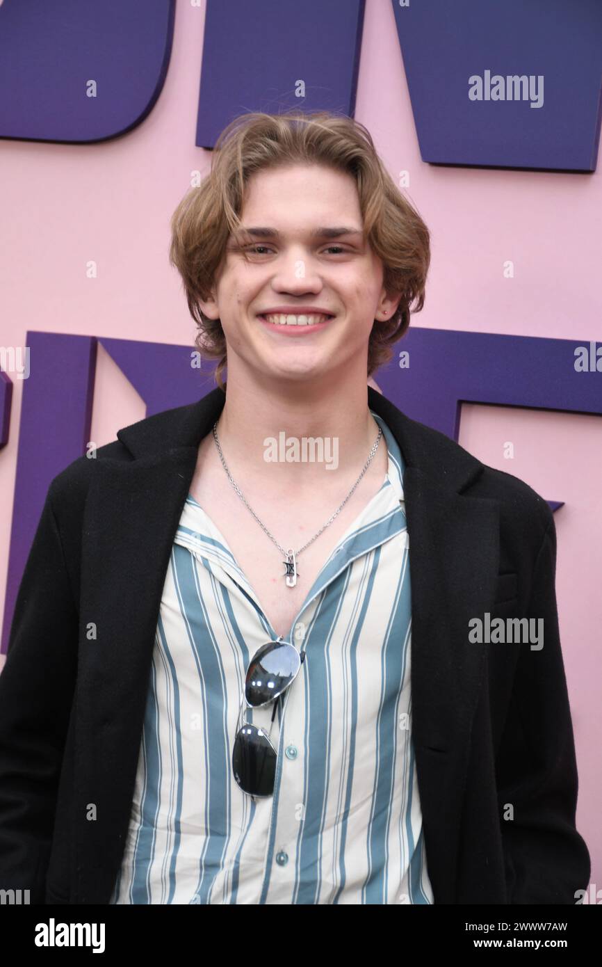 Hollywood, California, USA 25th March 2024 Actor Mason McNulty attends ...