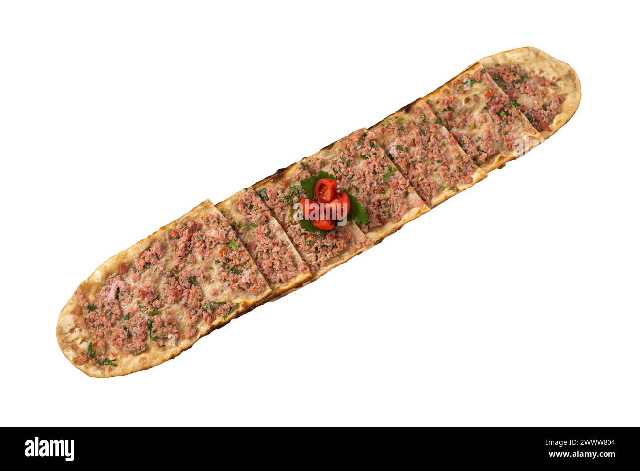 Traditional turkish baked dish pide. Turkish pizza pide, Middle eastern ...