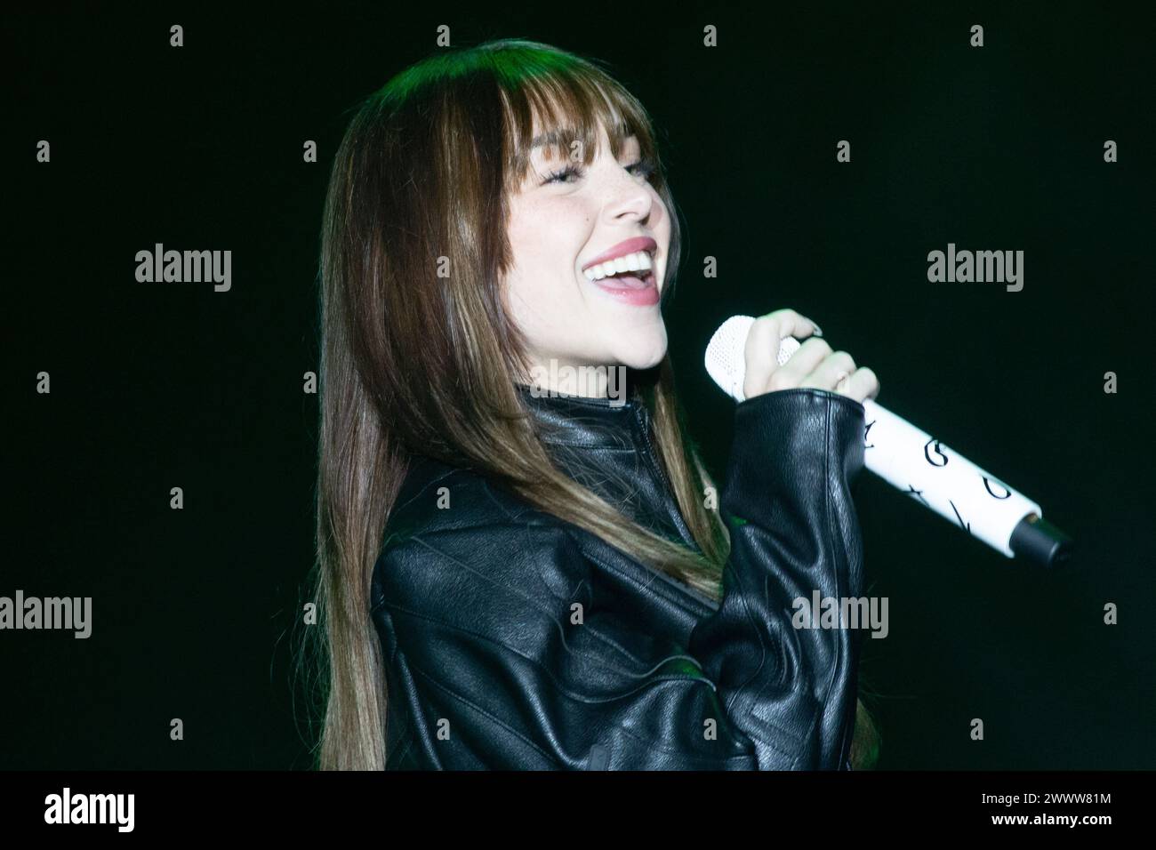 Bogota, Colombia. 24th Mar, 2024. Nicki Nicole, the Argentine singer ...