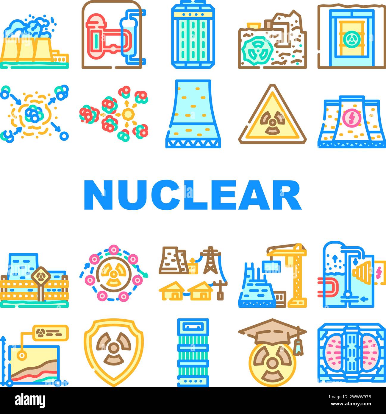 Radioactive monitor Stock Vector Images - Alamy