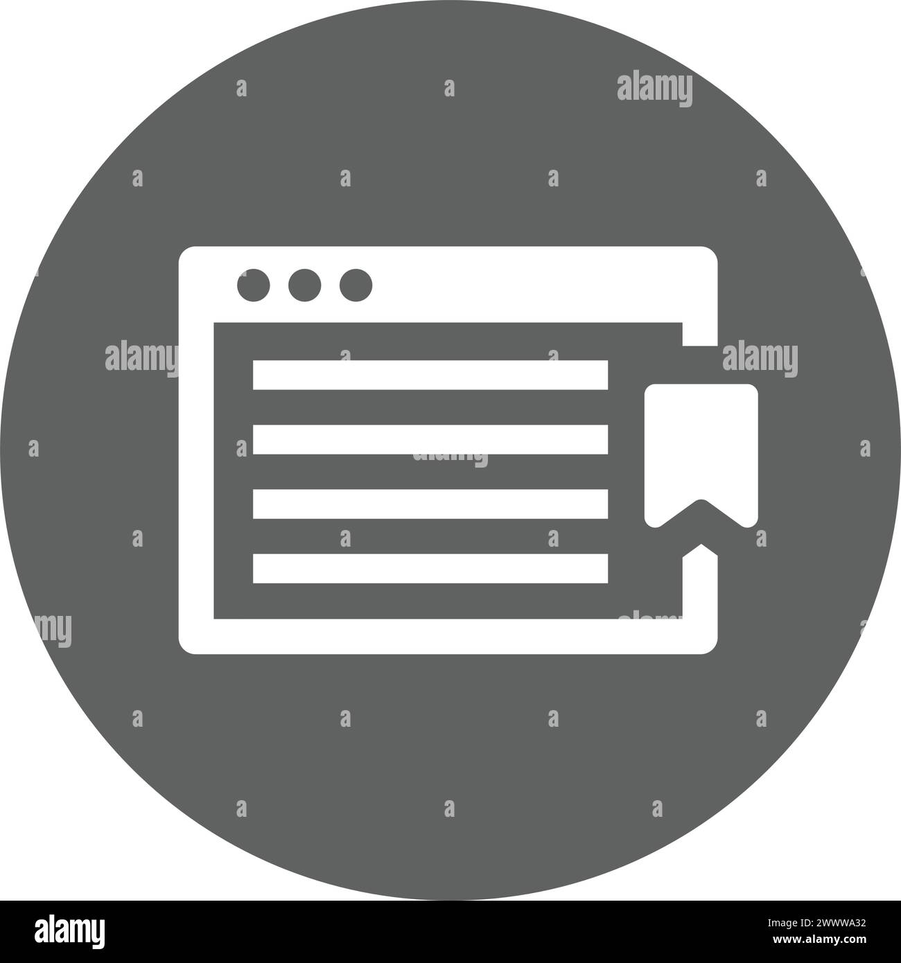 Bookmark, browser, website icon. Stunning design suitable for web ...