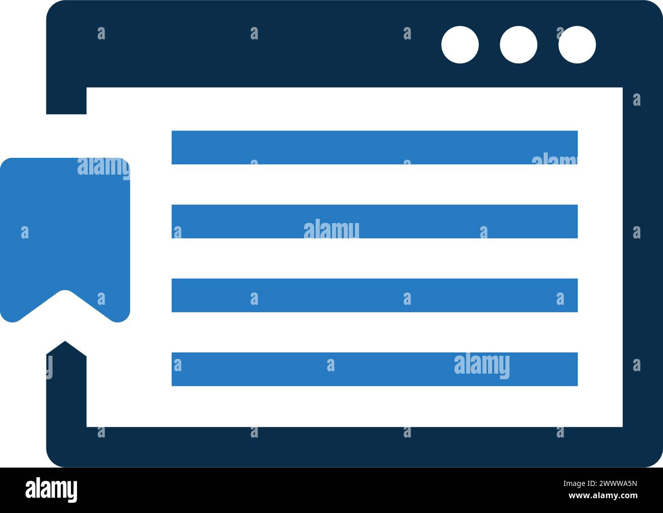 Bookmark, browser, website icon. Stunning design suitable for web ...