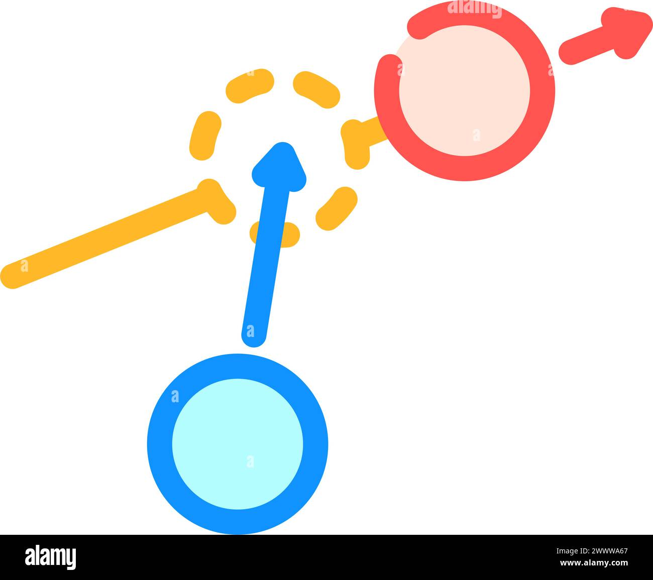 rush croquet game color icon vector illustration Stock Vector Image ...