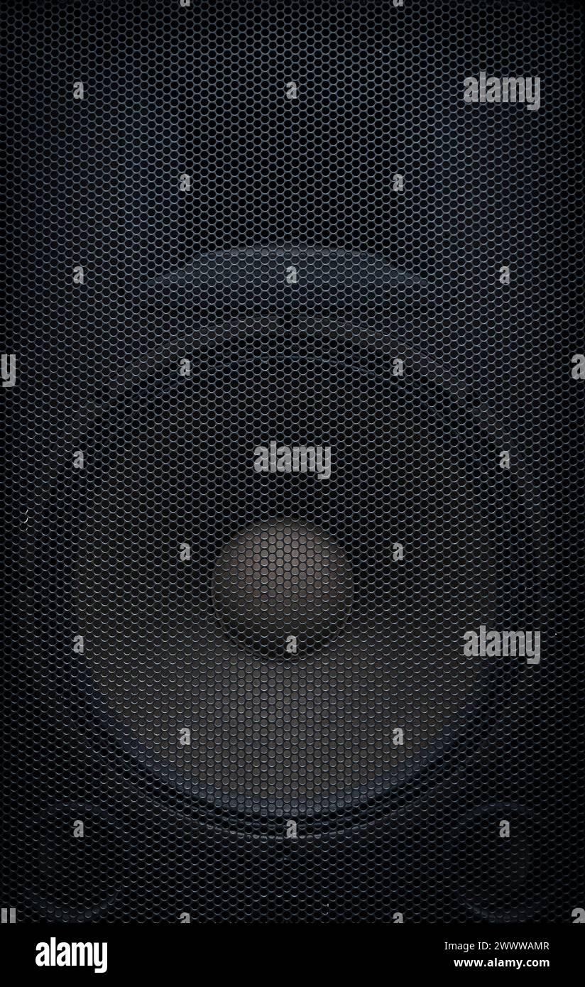 Speaker sound isolate. Sound music system hi-fi. Audio stereo bass ...