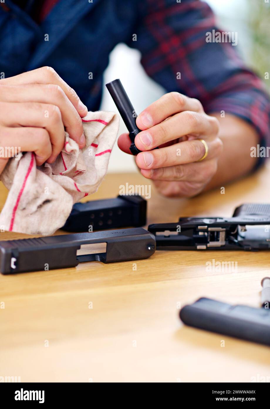 Firearm assembly hi-res stock photography and images - Alamy