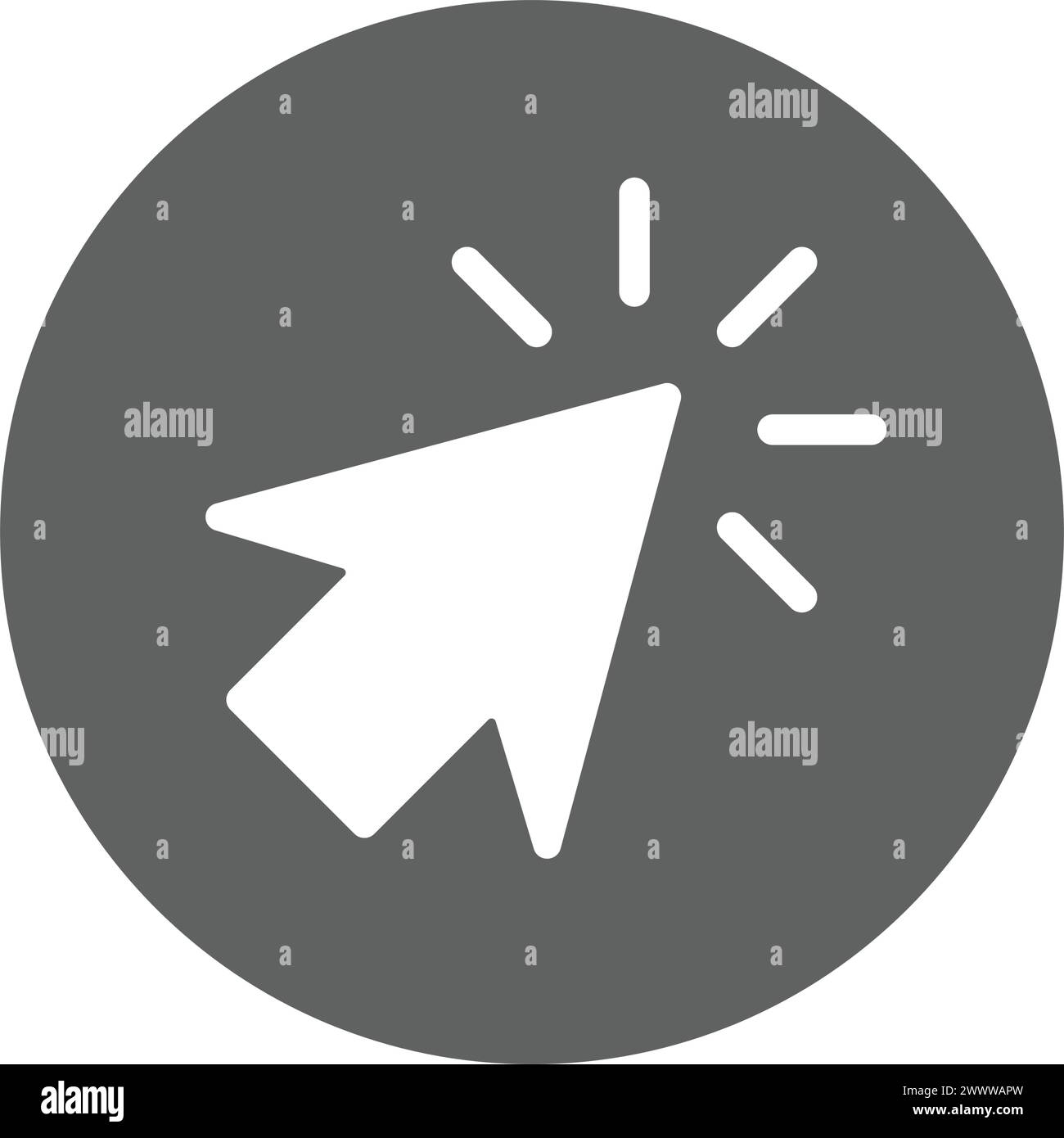 Click Mouse Pointer Icon Beautiful Vector Design Perfect Use For