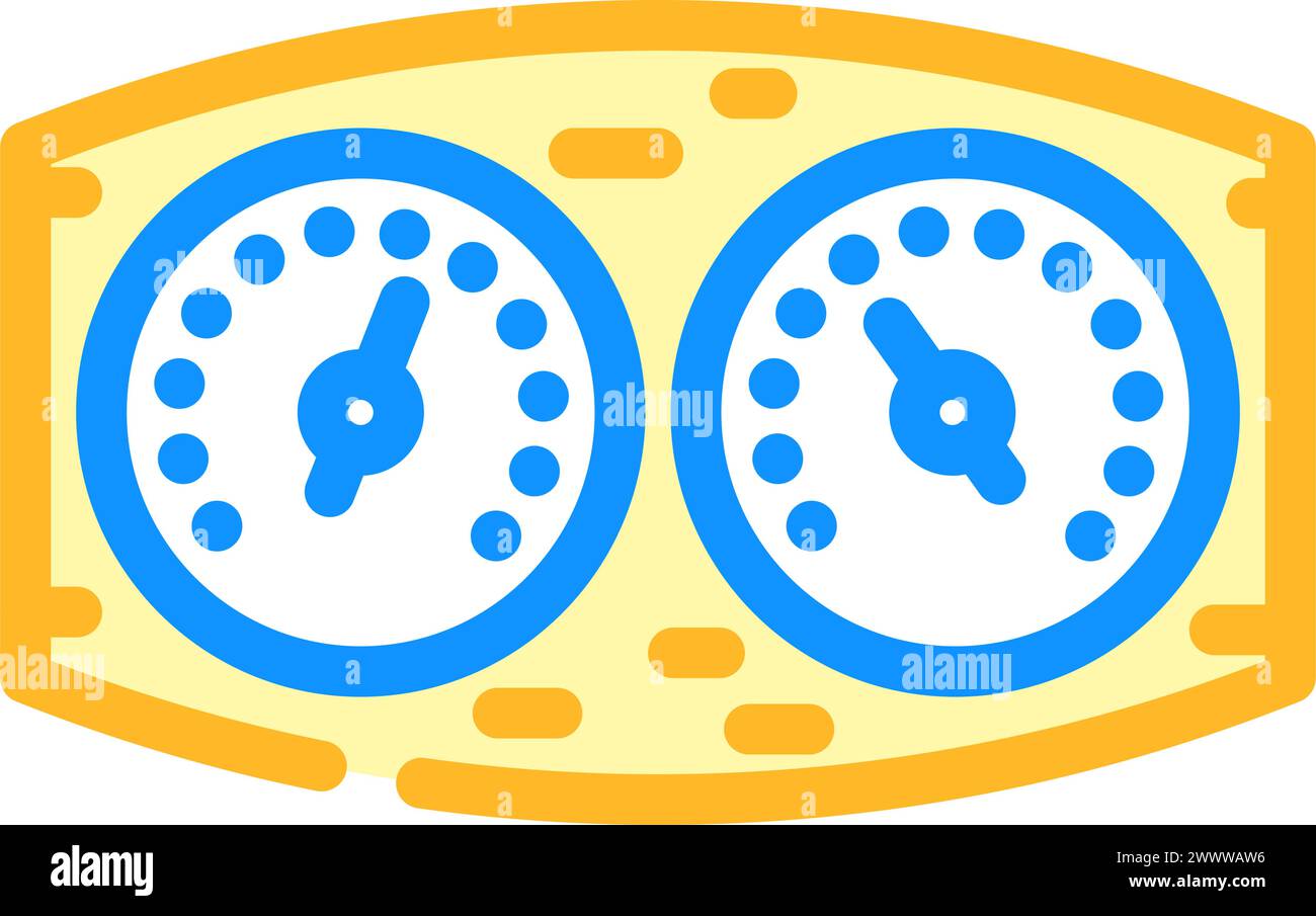 temperature sauna color icon vector illustration Stock Vector Image ...