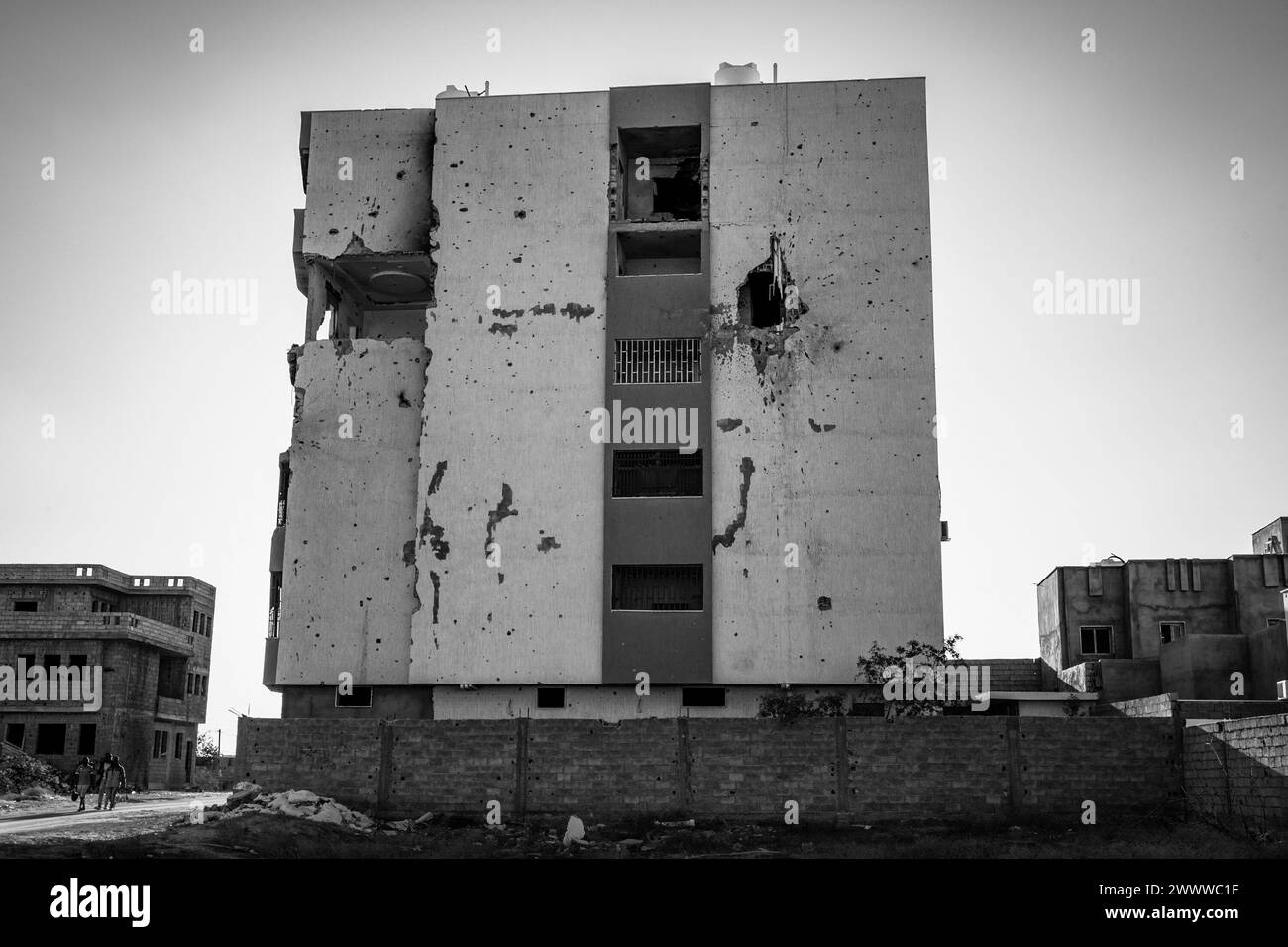 On the former frontline, Tripoli, Libya 2021 Stock Photo - Alamy