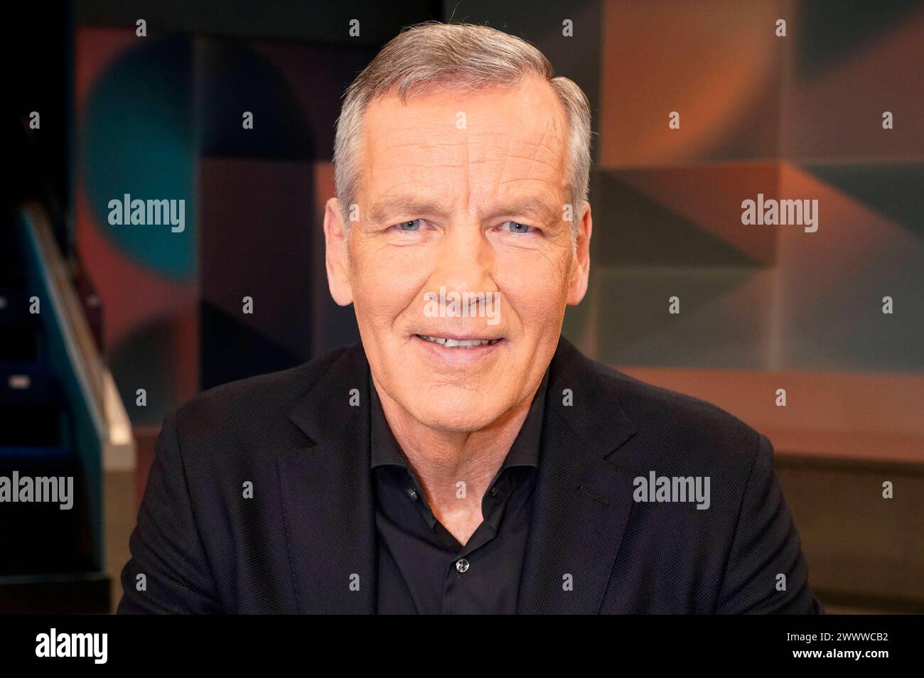 Henry Maske in der ARD-Talkshow hart aber fair im Studio Adlershof ...