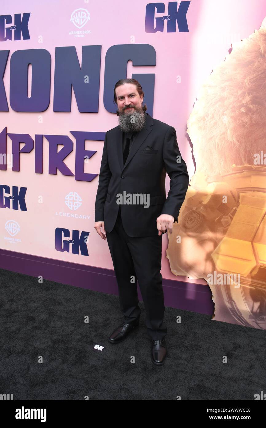 Hollywood, California, USA 25th March 2024 Director Adam Wingard ...