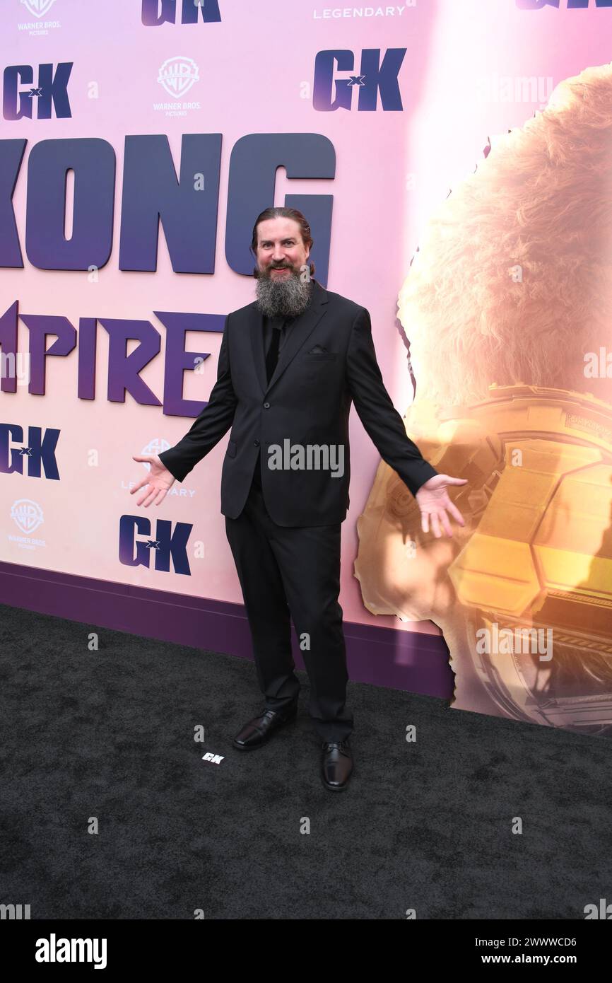 Hollywood, California, USA 25th March 2024 Director Adam Wingard ...