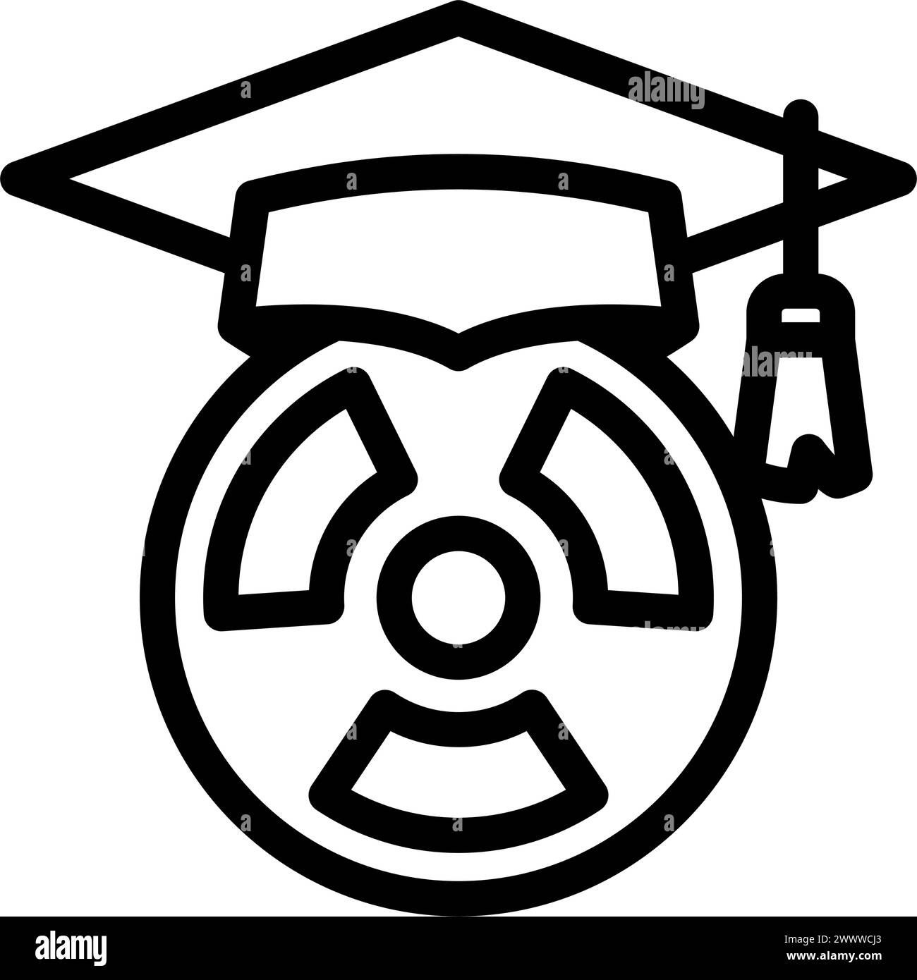 Nuclear energy engineer atom icons set vector power future hi-res stock photography and images ...