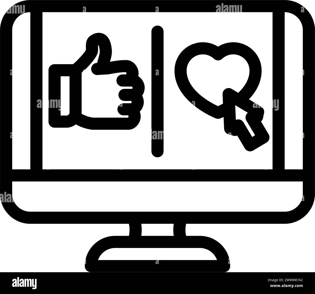 microinteractions ux ui design line icon vector illustration Stock Vector Image & Art - Alamy