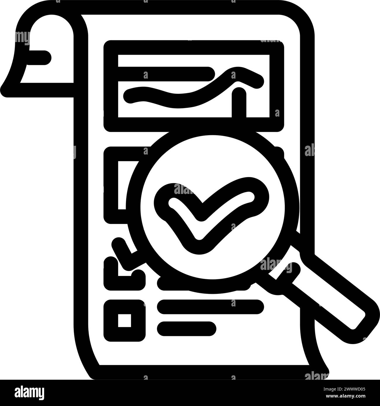 seo audit line icon vector illustration Stock Vector Image & Art - Alamy