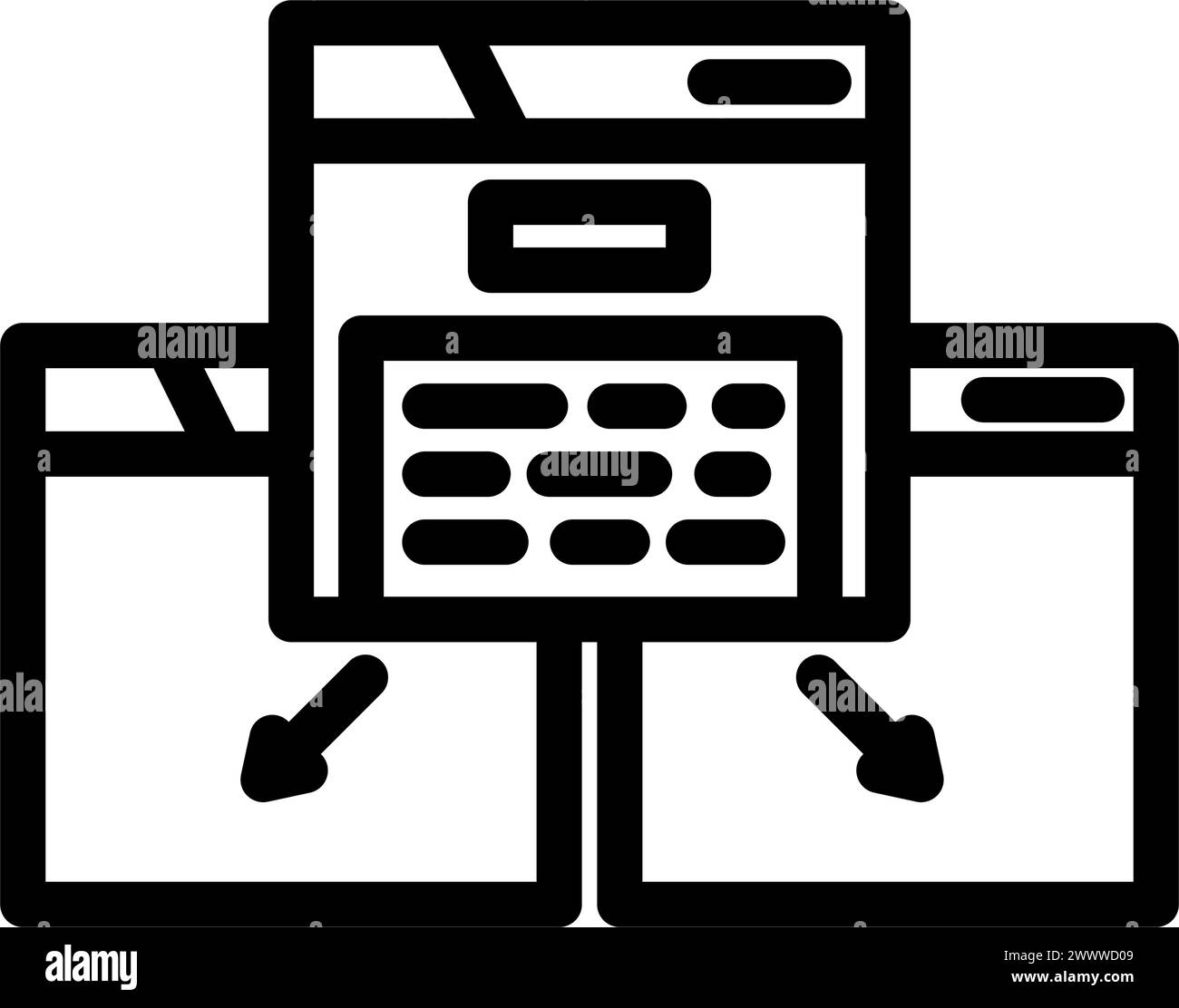 Cannibalization Stock Vector Images - Alamy
