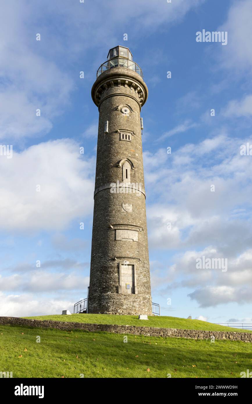 Spire of Lloyd, a folly lighthouse in the style of a Doric column, , Kells, Co. Meath, Ireland ...