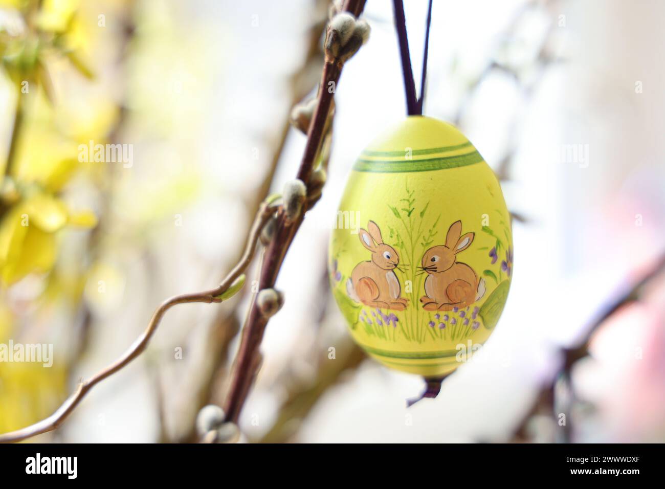 Easter egg decorations by Heidi Rohrmoser from Kremsmünster in Upper ...