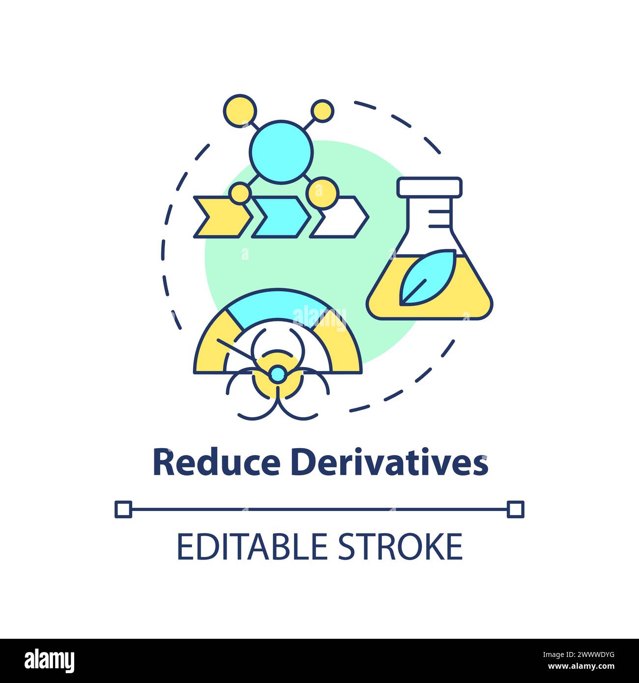 Reduce derivatives multi color concept icon Stock Vector Image & Art ... Reduce derivatives multi color concept icon Stock Vector Image & Art ...