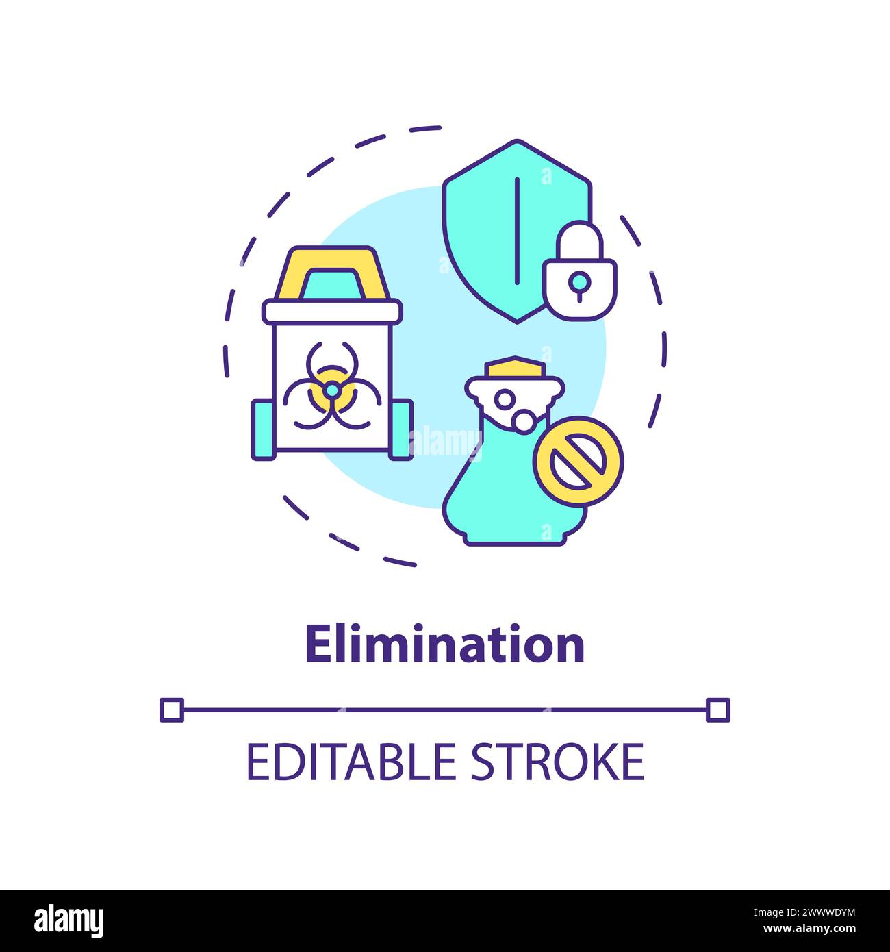 Hazard elimination Stock Vector Images - Alamy