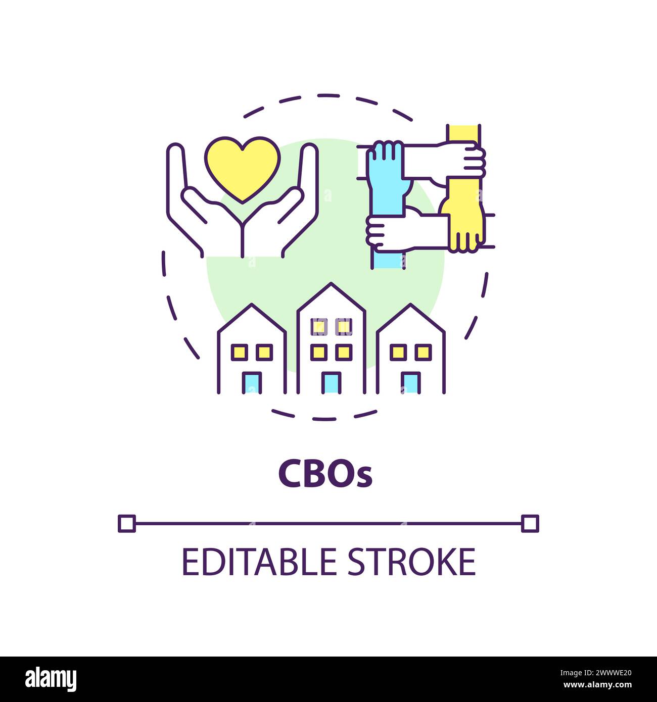 Cbo icon hi-res stock photography and images - Alamy